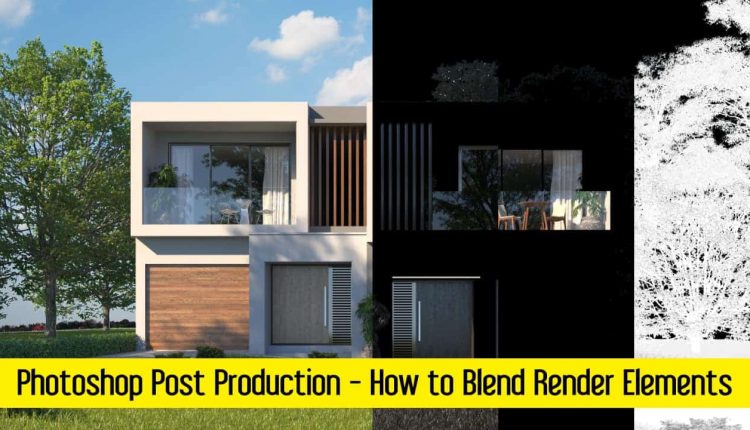 Post-production-in-Photoshop-How-to-Blend-Render-Elements » CGTricks
