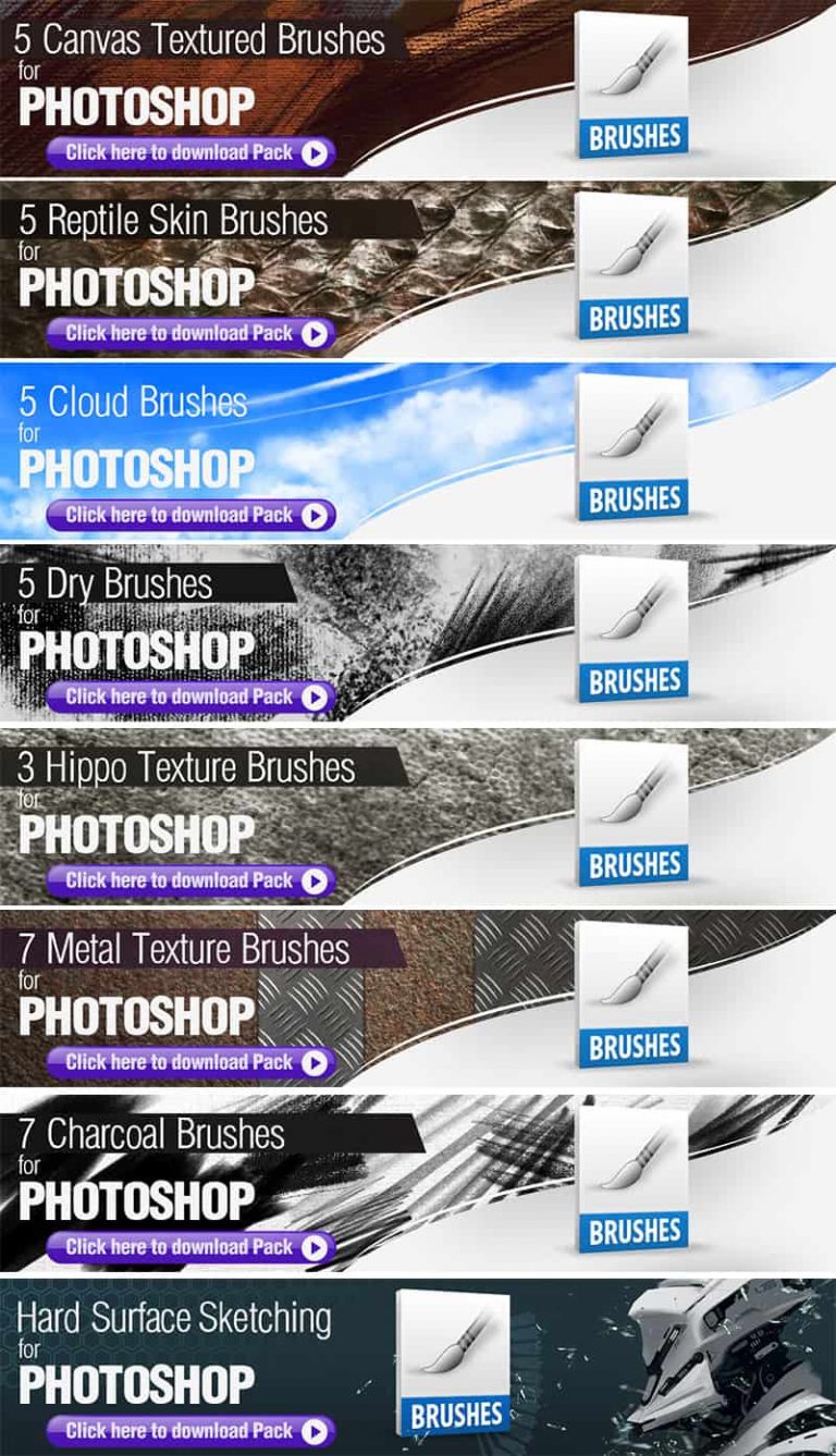 Free Photoshop Brushes | Pixelstains