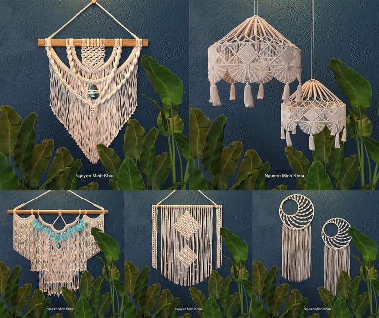 Download Free 3D Models Macrame | Nguyen Minh Khoa