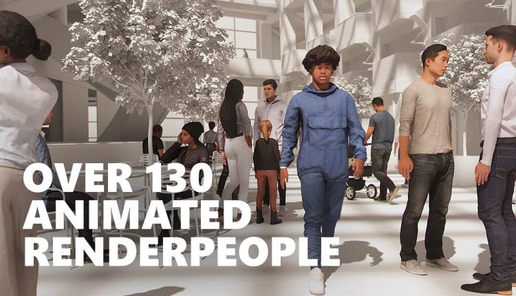 Over 130 Animated Renderpeople Available Cgtricks