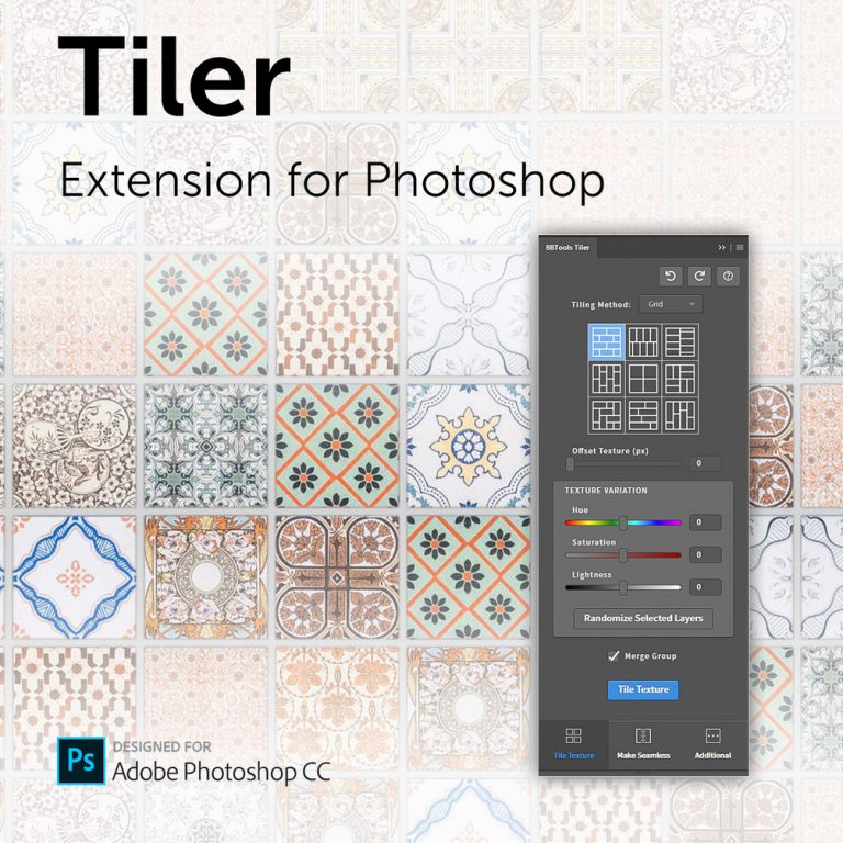 Tiler v3.0 (Extension for Photoshop) | Bogdan Bogdanović