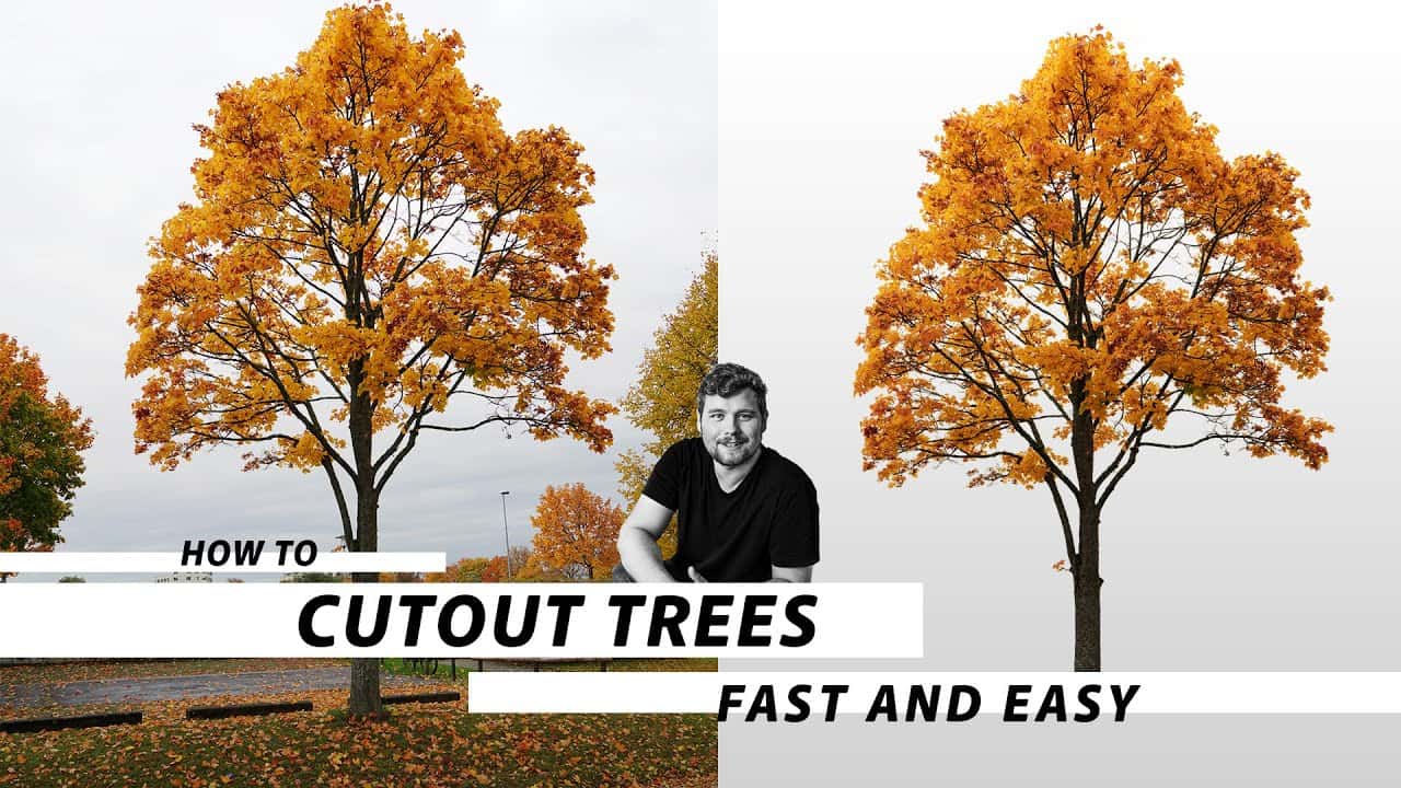 How to cutout trees - fast and easy | Nicolai Becker
