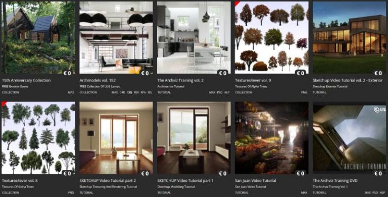 Free Products | Evermotion