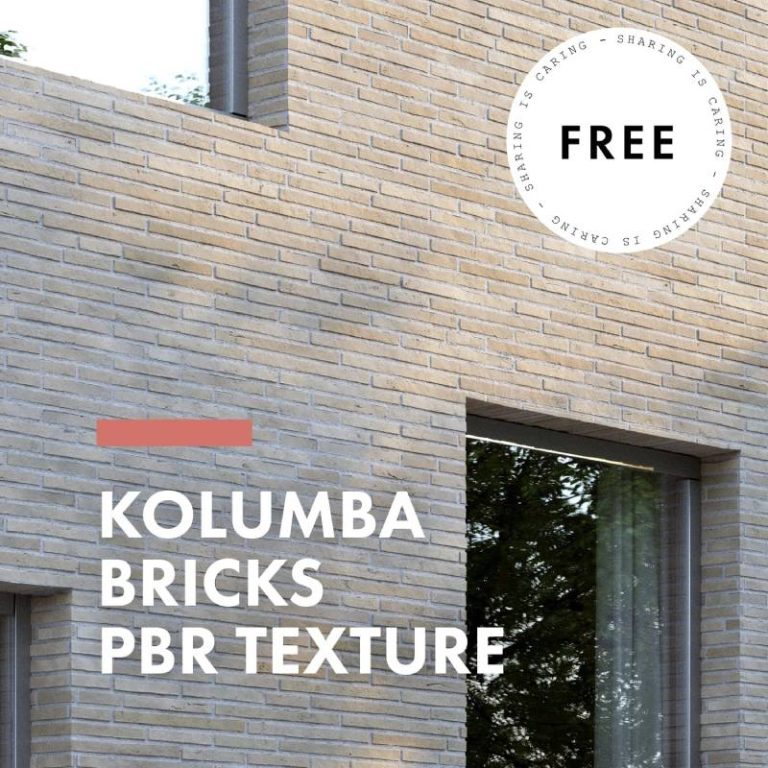 Free Brick – PBR Material | Nicolai Becker Supply - 3ds Max Store 2025 ...