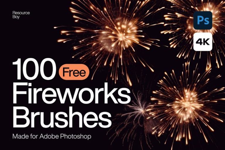 100 Free Fireworks Photoshop Brushes | Resourceboy