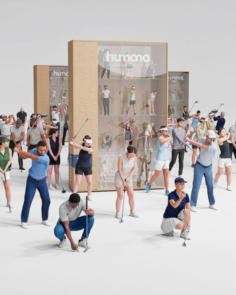 Golf models | Humano3D