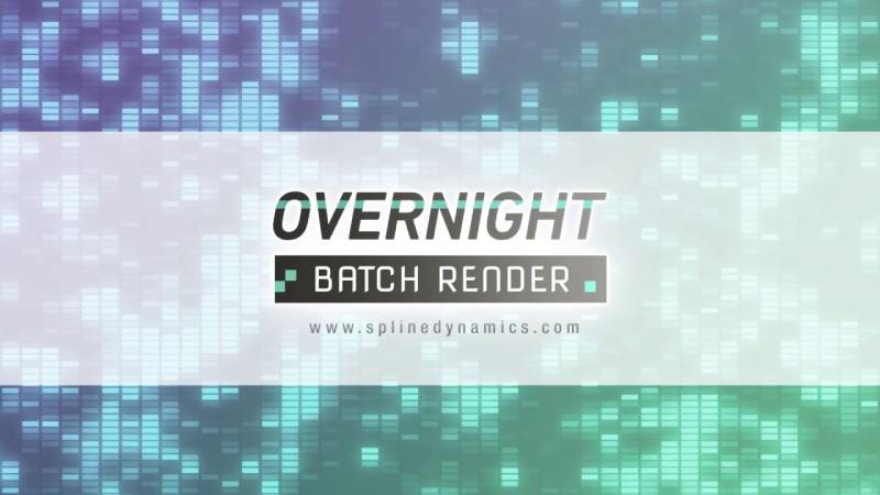 Overnight Batch Render 3ds Max plugin version 1.5 released - Massive update