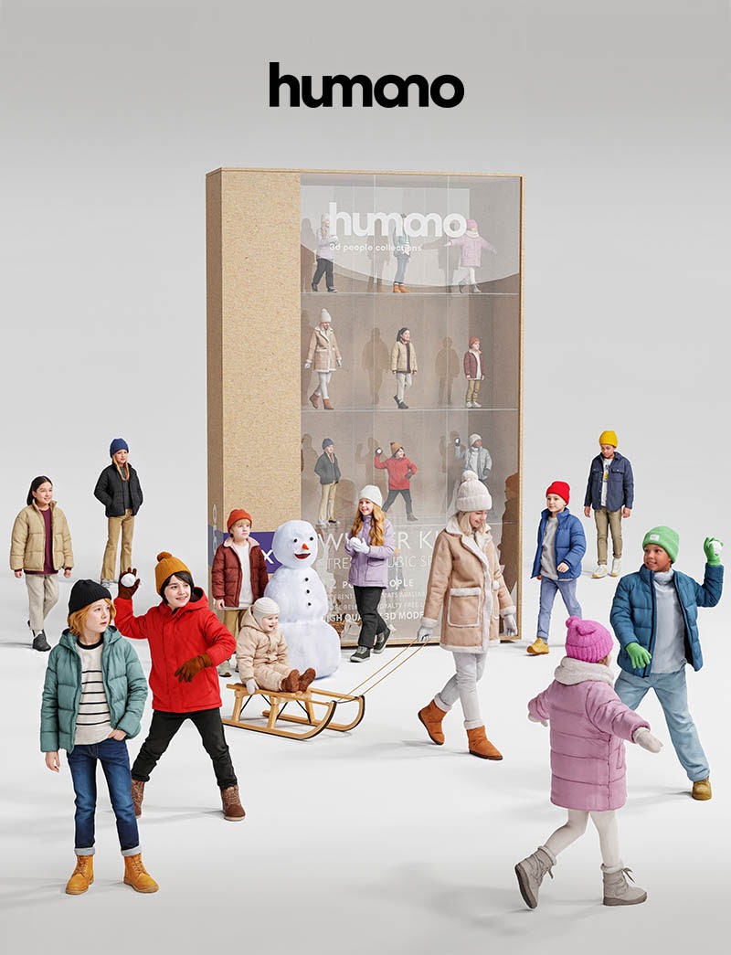 Kids – Winter | Humano3D